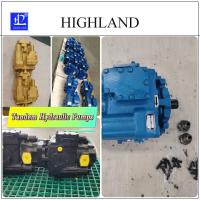 China Variable Displacement Tandem Hydraulic Pumps 110 ml/r 35 Mpa Rated Working Pressure for sale