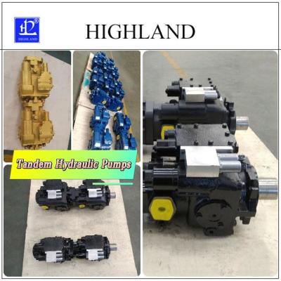China Custom Design Tandem Hydraulic Pumps Variable Displacement for Mobile Applications for sale