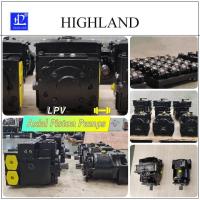 China Variable Displacement Hydraulic Piston Pumps With 35Mpa Rated Pressure for sale