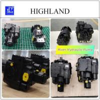 China Hydraulic Oil Mixer Hydraulic Pump Variable Displacement Closed Loop Piston Pump Rated Pressure 35Mpa for sale
