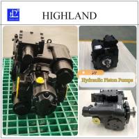 China Industrial Black Hydraulic Piston Pump With Simple Installation for sale