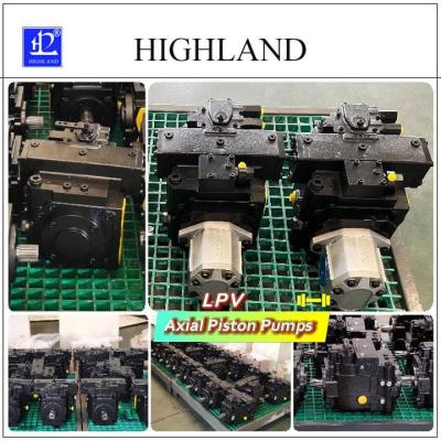 China 35Mpa Rated Pressure Black Hydraulic Piston Pumps Ensuring Optimal System Performance for sale