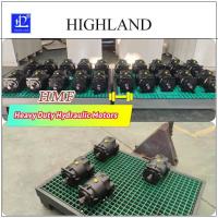 China HMF90 Heavy Duty Hydraulic Motor 90cc Displacement 3200rpm for Mobile Crusher for sale