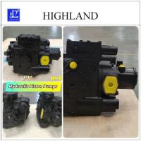 China Variable Displacement Black Hydraulic Piston Pump 35Mpa Rated Pressure Plywood Case for sale