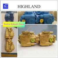 China HPV70 Harvester Hydraulic Pumps Black Or Blue Color Manual Loading Mode for sale