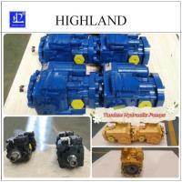 China Cotton Harvester Tandem Hydraulic Pumps For Hydraulic System Components for sale