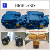 China Harvester Tandem Hydraulic Pump HPV130 Cast Iron 130Ml/r High Efficiency for sale