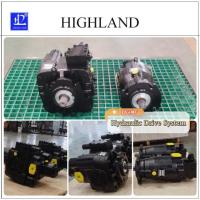 China Harvester Hydraulic Drive System Hydraulic Control Axial Piston Pump Automatic for sale