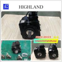 China Underground Truck Hydraulic Pump PV22+MV23 69.8cc 3200rpm Cast Iron for sale