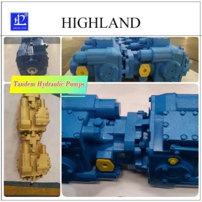 China High Pressure Hydraulic Tandem Pump 110cc 2900rpm for Agricultural Machinery for sale