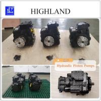 China Cast Iron Hydraulic Piston Pump Black Color Hydraulic System Construction Machinery Component for sale