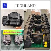 China Cast Iron Hydraulic Piston Pump Black Color Hydraulic System Construction Machinery Component for sale