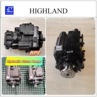 China Closed Loop Axial Hydraulic Piston Pump 35Mpa Rated Pressure Black Hydraulic Transmission for sale