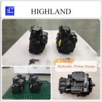 China Closed Loop Axial Hydraulic Piston Pump 35Mpa Rated Pressure Black Hydraulic Transmission for sale