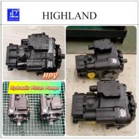 China Variable Displacement Axial Piston Pump Black Cast Iron Hydraulic Source Power for sale