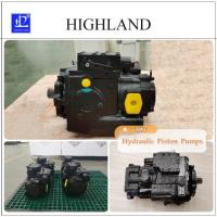China Black Color Closed Loop Axial Hydraulic Piston Pumps 42Mpa Max Pressure for sale