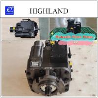 China Manually controlled Hydraulic Piston Pumps for Closed Loop Axial Systems for sale
