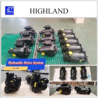 China Axial Piston Pump Hydraulic Transmission System Wholesale For Harvester Machine for sale