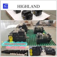 China Variable Displacement Axial Piston Hydraulic Motor Pump System 30-130 ml/r for Rice Harvester for sale