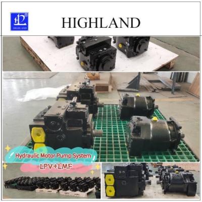 China Variable Displacement Axial Piston Hydraulic Motor Pump System 30-130 ml/r for Rice Harvester for sale
