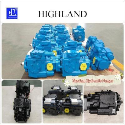 China Cast Iron Underground Truck Hydraulic Pump PV22+MV23 69.8ml/r 35Mpa for Mining for sale