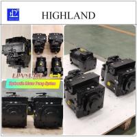 China Variable Displacement Axial Piston Hydraulic Motor Pump System 30-130 ml/r for Rice Harvester for sale