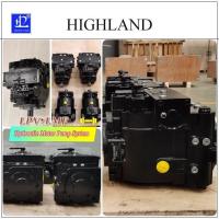 China Hydraulic Motor Pump System 30-130 ml/r Variable Displacement Axial Piston Pump for Rice Harvester for sale