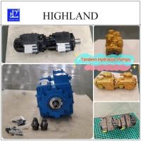 China Advanced Tandem Hydraulic Pumps For Precise Control In Closed Circuit Systems for sale