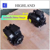 China HIGHLAND HPV110 Manual Loading Hydraulic Piston Pump 42 MPA Max Pressure for sale
