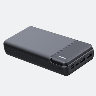 China Electronics Compact Portable Charger Skin-friendly Feeling 30000mah big Power Bank for sale