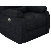 China Power Recliner Chair, Black Fabric for sale