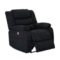 China Power Recliner Chair, Black Fabric for sale