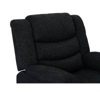 China Power Recliner Chair, Black Fabric for sale