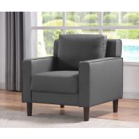 China 3 Piece Sofa set, Gray Faux Leather for sale