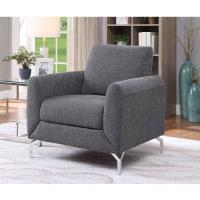China 3 Piece Sofa set with Pillows, Gray Linen for sale