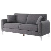 China 3 Piece Sofa set with Pillows, Gray Linen for sale