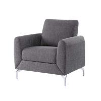 China 3 Piece Sofa set with Pillows, Gray Linen for sale