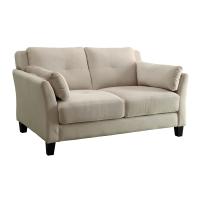 China 3 Piece Sofa set, Beige Flannelette for sale