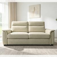 China Sofa with Sleeper, Oatmeal Fabric for sale