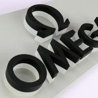 China Wall-Mounted Installation Metal Backlit Sign for Custom 3D LED Aluminum Letter Light for sale