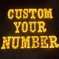 China Stainless Steel LED Marquee Love Letters for Wedding Decor Lights Perfect Addition for sale