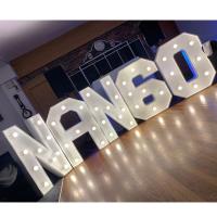 China Stainless Steel LED Marquee Love Letters for Wedding Decor Lights Perfect Addition for sale