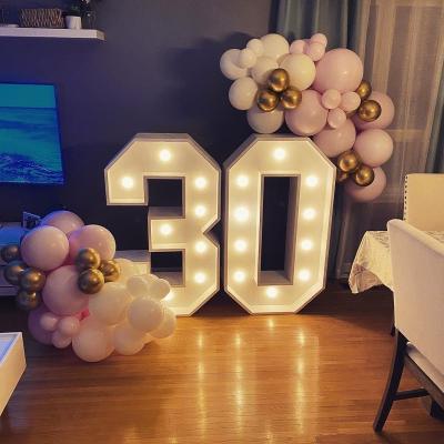 China Decoration Light Up Marquee Letters in Customized Color for Party Birthday Love Stand for sale