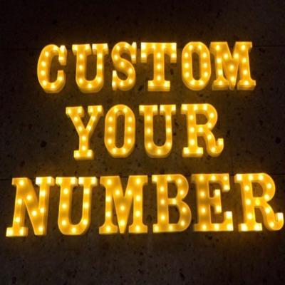 China 28C Marry Me Giant Light Up Letters for Custom Colorful Marquee Alphabet Number Decoration for sale