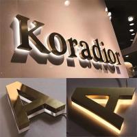 China Custom Metal Store Front PC LED Front Sign 3D Business Custom LED Store Letter Sign for sale