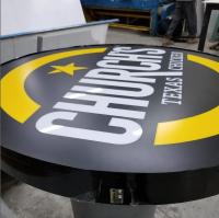China Customized Color LED Metal Exhibition Light Box with Double Side Acrylic Sign Display for sale