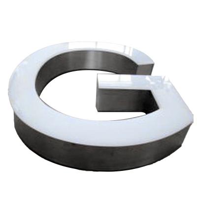 China Custom Outdoor Backlit Logo LED Sign Light House Numbers Business 3D Illuminated Letters for sale