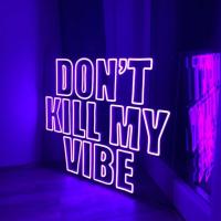 China 2- Golden Yellow Waterproof Neon Led Store Open Sign for Indoor and Outdoor Decoration for sale