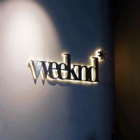 China Customized Size LED Light Logo Electronic Sign for Outdoor 3D Illuminated Advertising for sale