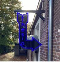 China Customized Light Board Marker 3D Sign LED Acrylic Advertising Light Box for Outdoor for sale